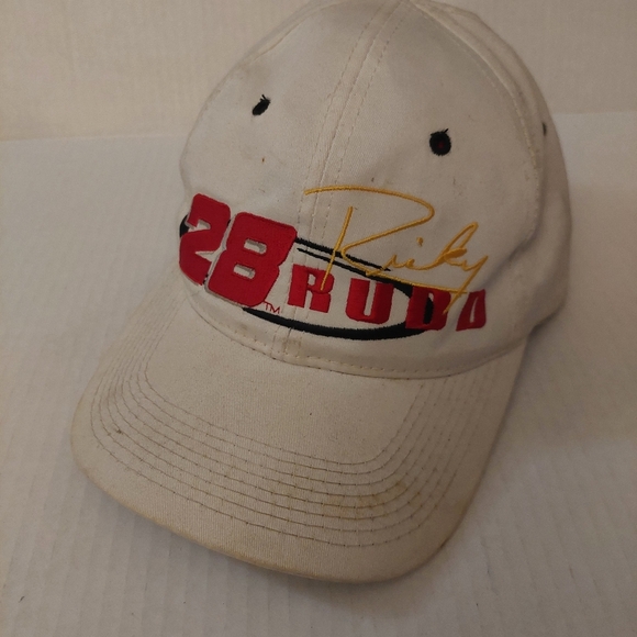 Chase Authentics | Accessories | Vintage Ricky Rudd 28 Nascar Cap Hat ...